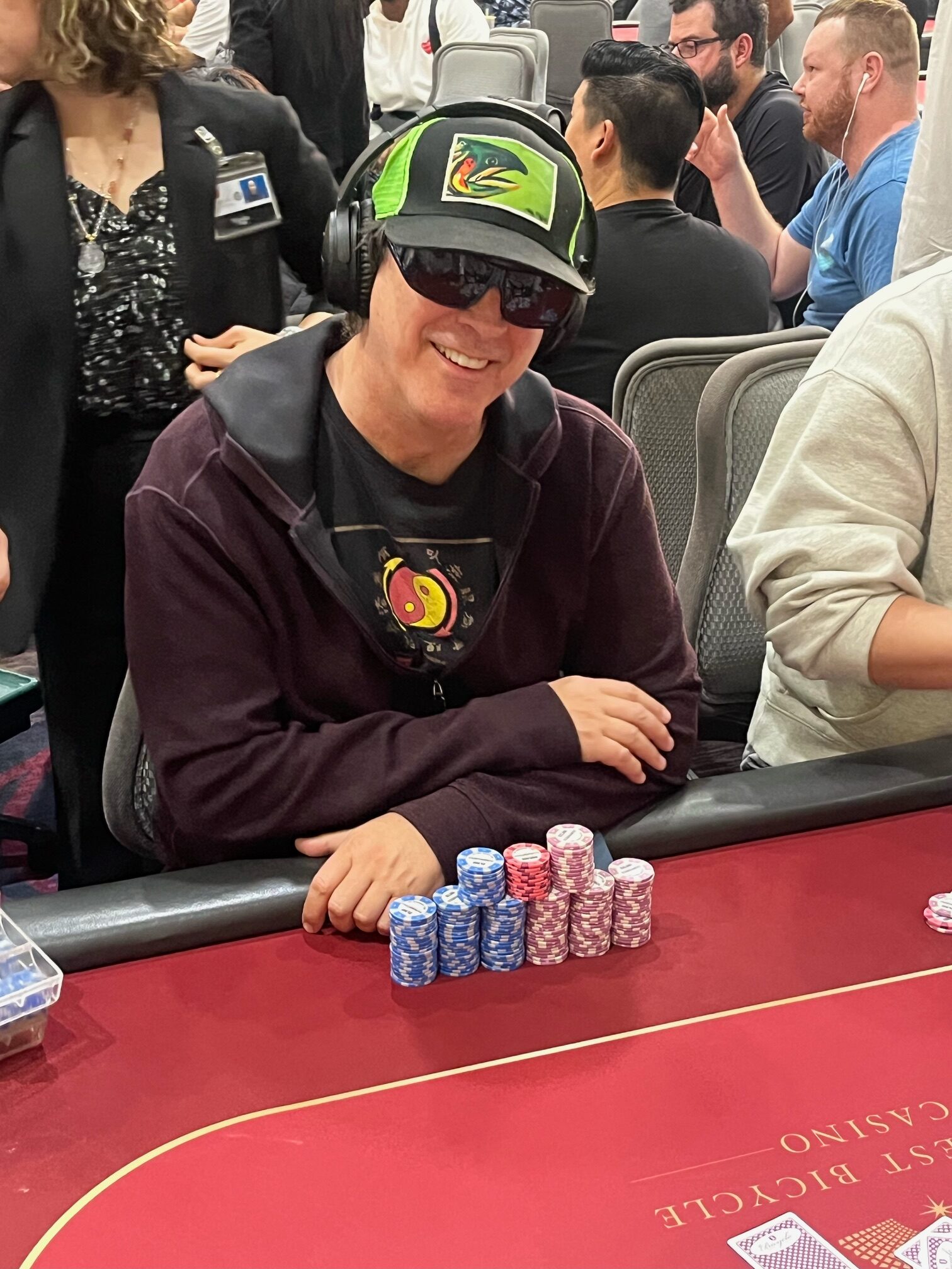 Phil Laak Among the Big Stacks – The Bike Poker Feed